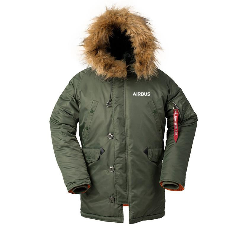 AIRBUS A380 DESIGNED WINTER N3B PUFFER COAT freeshipping - AV8R – PILOTSX