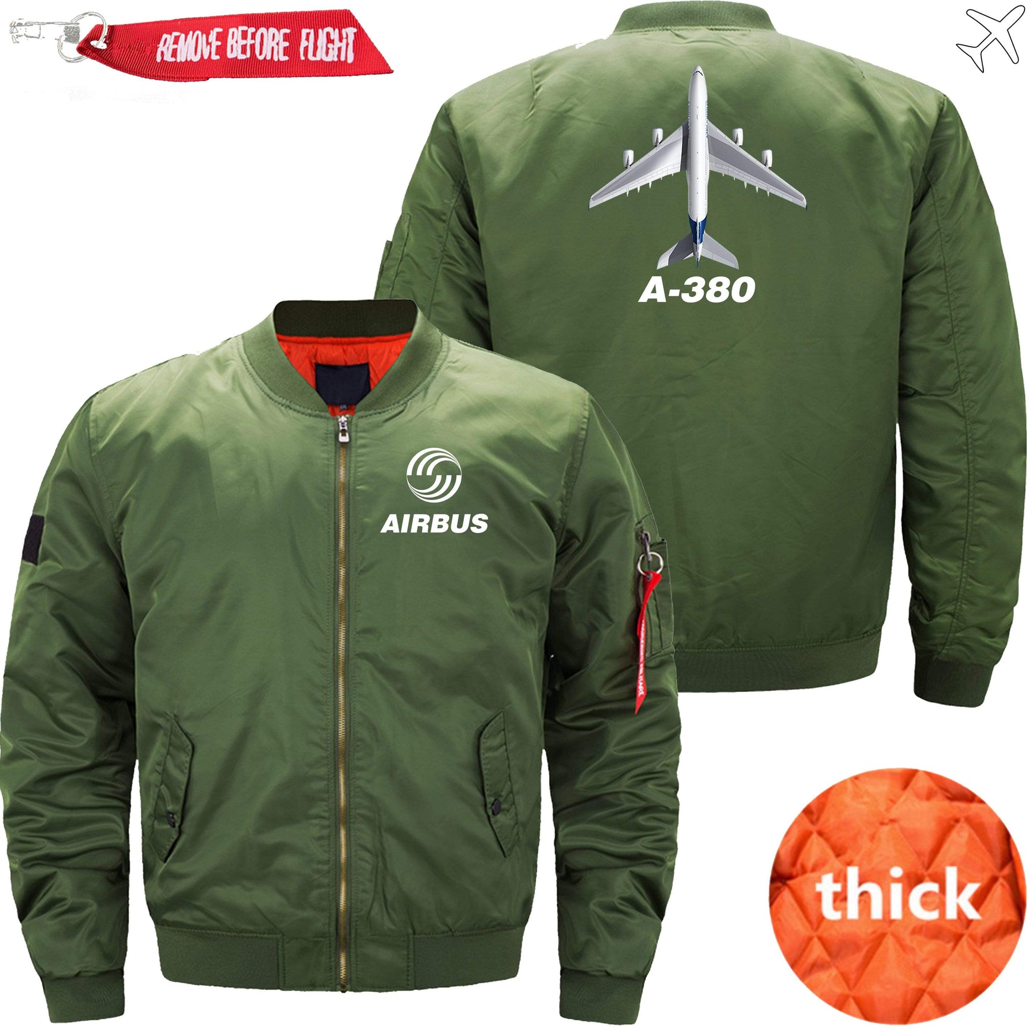 AIRBUS A380 AVIATOR JACKET – PILOTSX