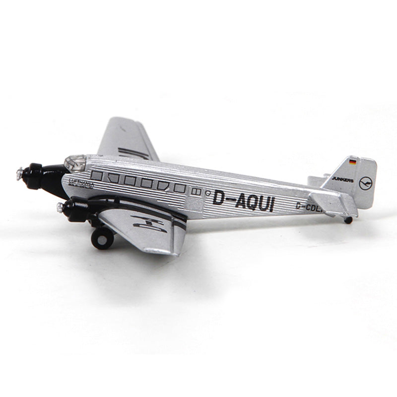 GERMANY JU-52 FIG*TER DIECAST METAL PLANE MODEL AIRCRAFT COLLECTION GI ...